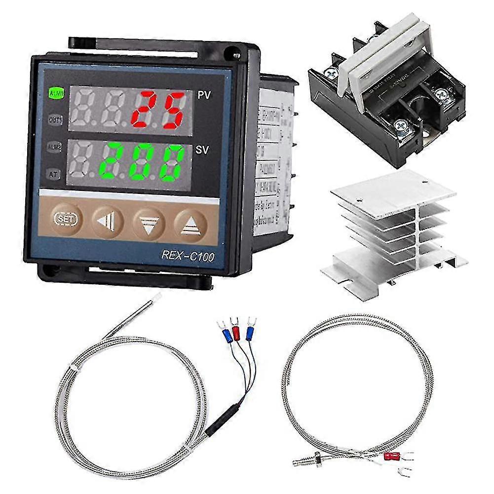 100v Ac To 240v Ac Fahrenheit And Celsius Temperature Controller Kit ...