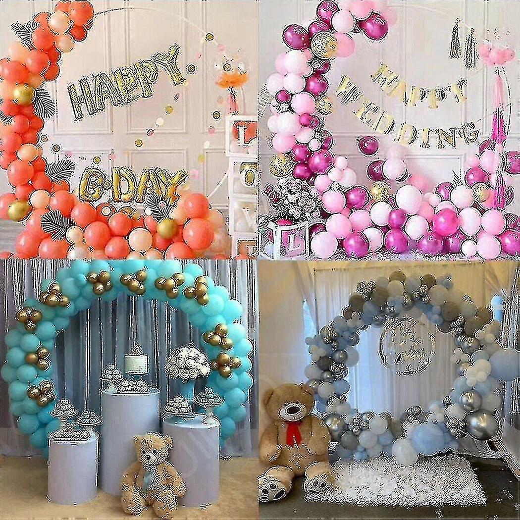 60/80/100/150cm Balloon Ring Round Big Balloon Arch Circle Ring Stand ...