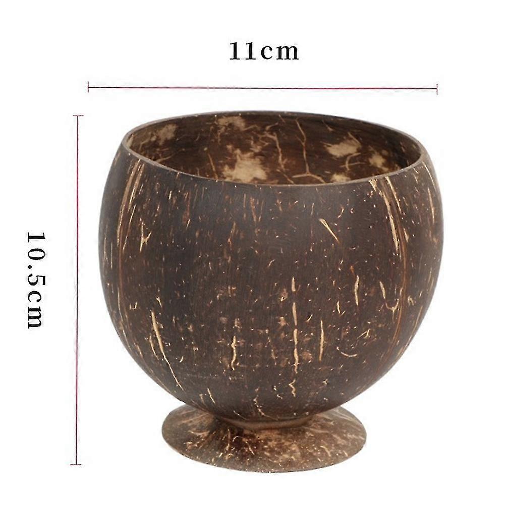New Natural Coconut Cup Coconut Shell Fruit Beer Coffee Cold Drink Cup ...