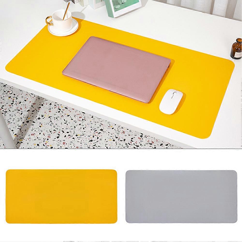 Large Desk Pad Non-Slip Leather Mouse Pad Waterproof Writing Mat for ...