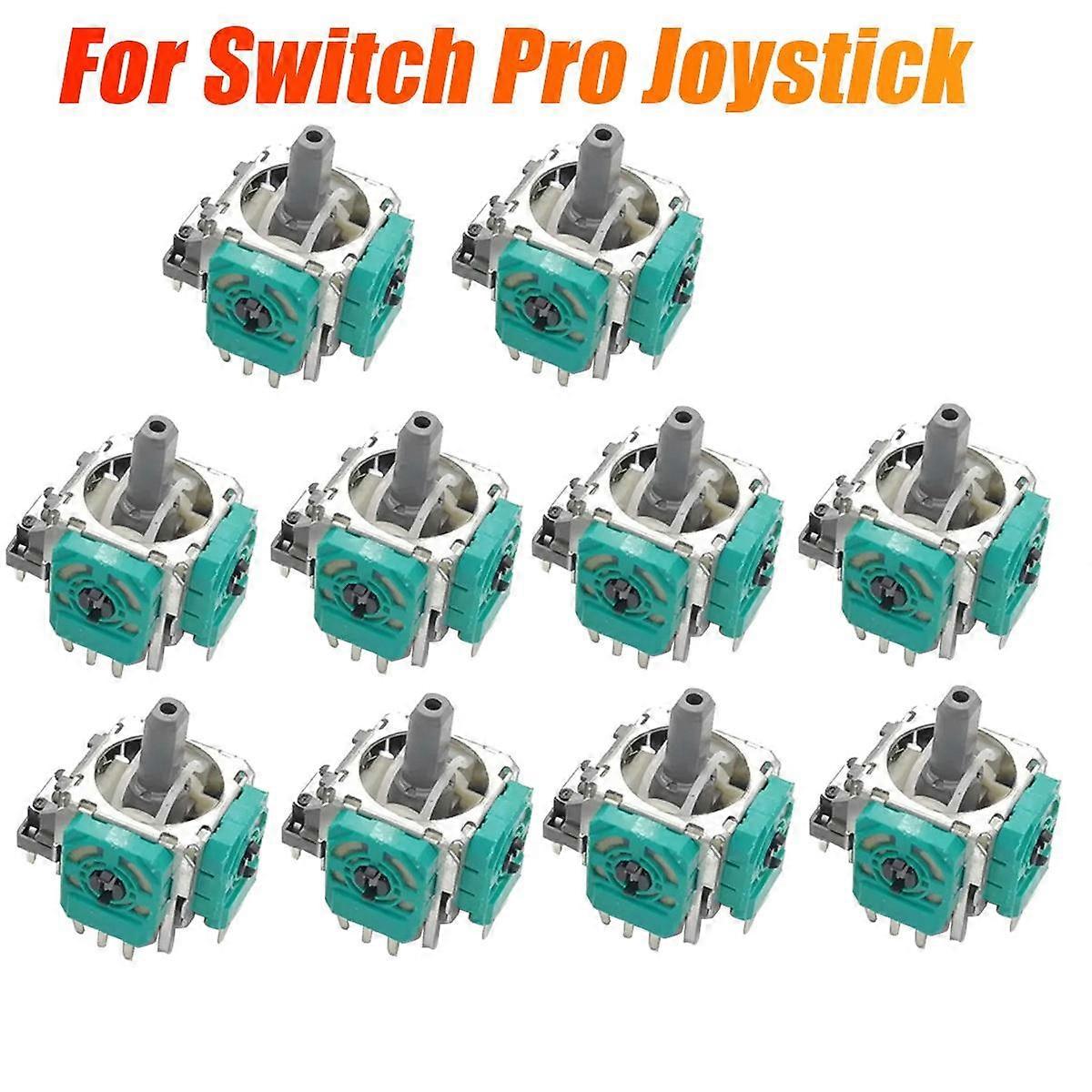 10PCS 3D Analog Joystick for Switch Pro Game Controller Joystick Grips ...