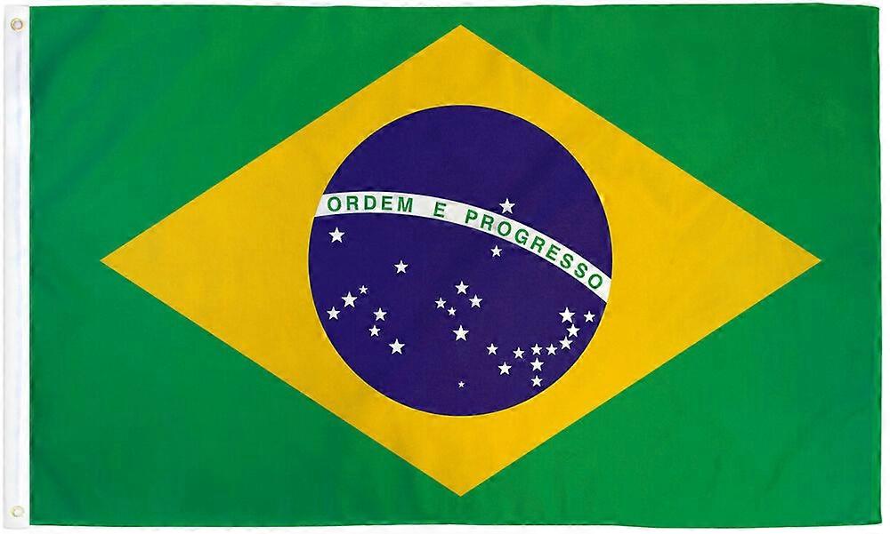 Bandera de Brasil 3x5ft Bandera de la Casa Bandera de Brasil 200D ...
