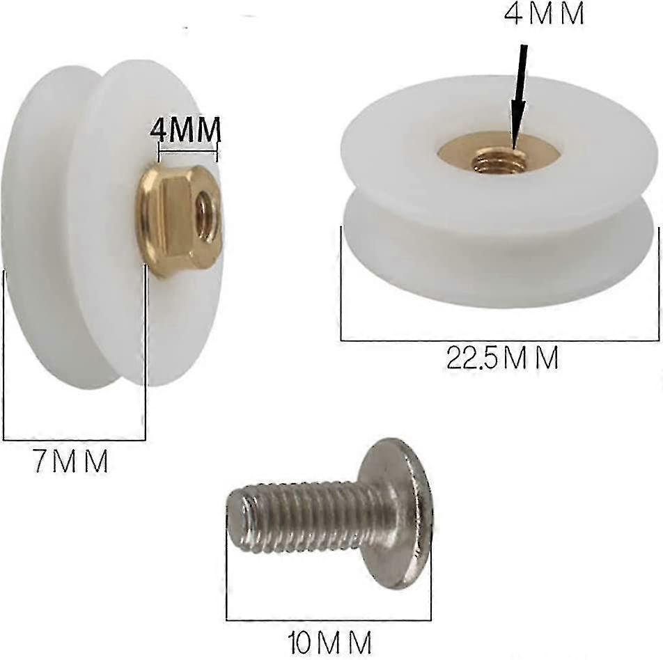 Shower Room Sliding Single Wheel Bathroom Glass Door Hanging Wheel Old ...