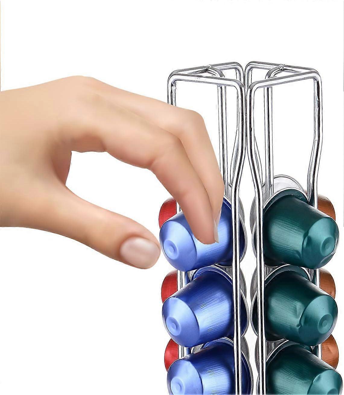 Nespresso capsule holder (40 pieces) Rotating capsule holder for ...