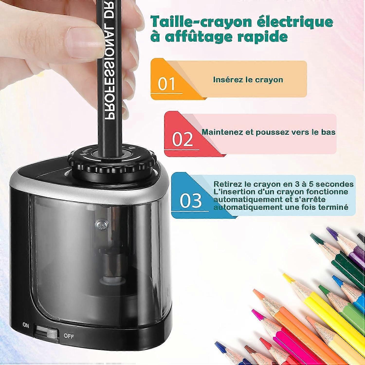 Children's Electronic Pencil Sharpener Electronic Pencil Sharpener ...