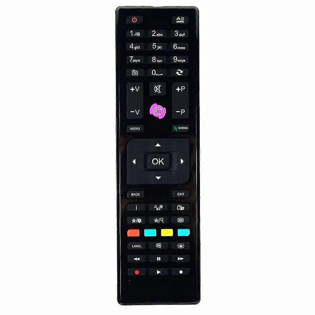 Media Player Remote Control Rc-4875 For Techwood Tv/finlux Shar Tv ...