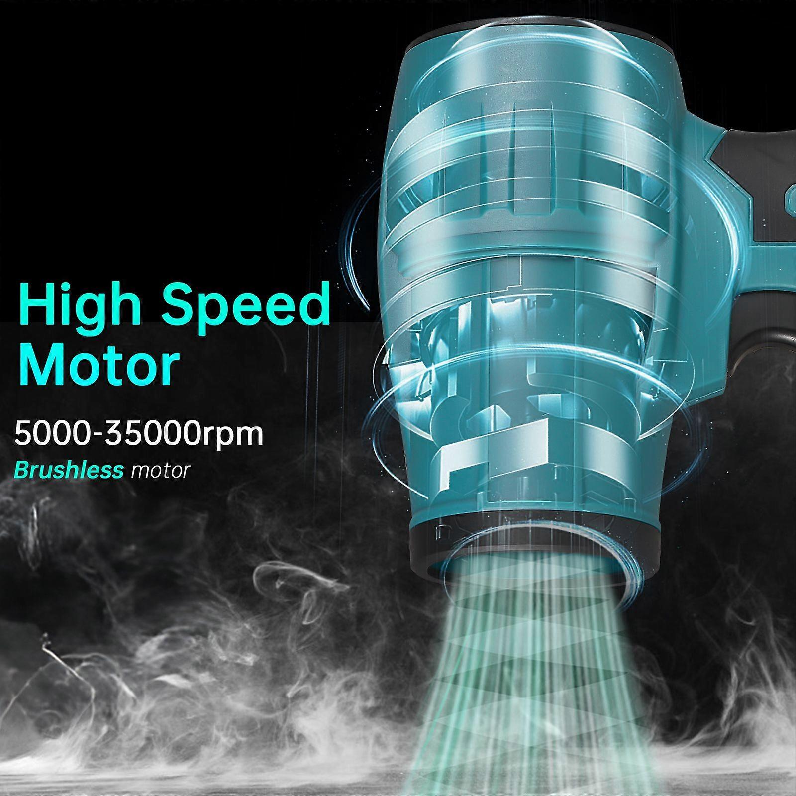 Handheld Electric Air Duster Cordless 35000RPM Stepless Speed ...