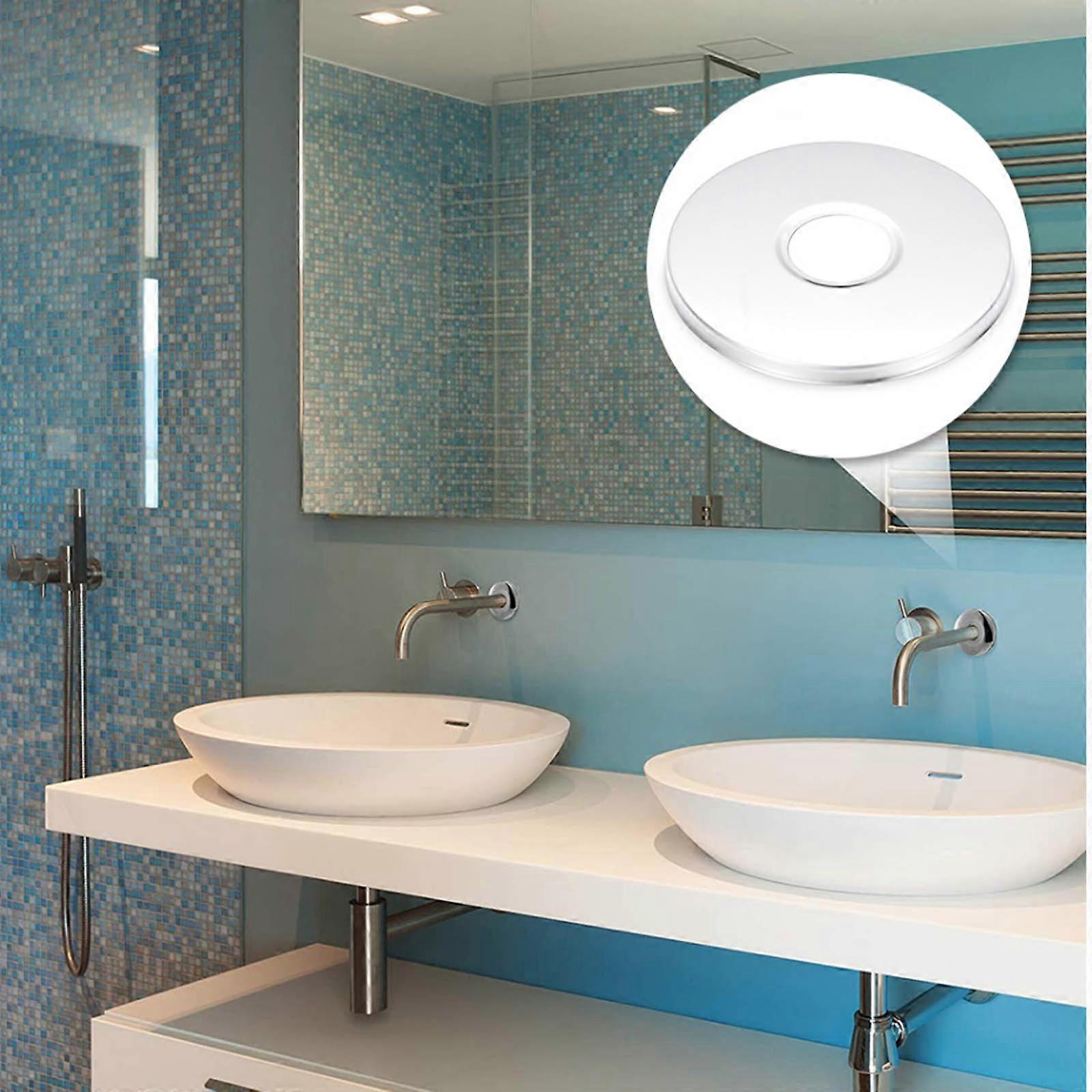 Snap-on Faucet Decorative Cover Stainless Steel Split Round Escutcheon ...