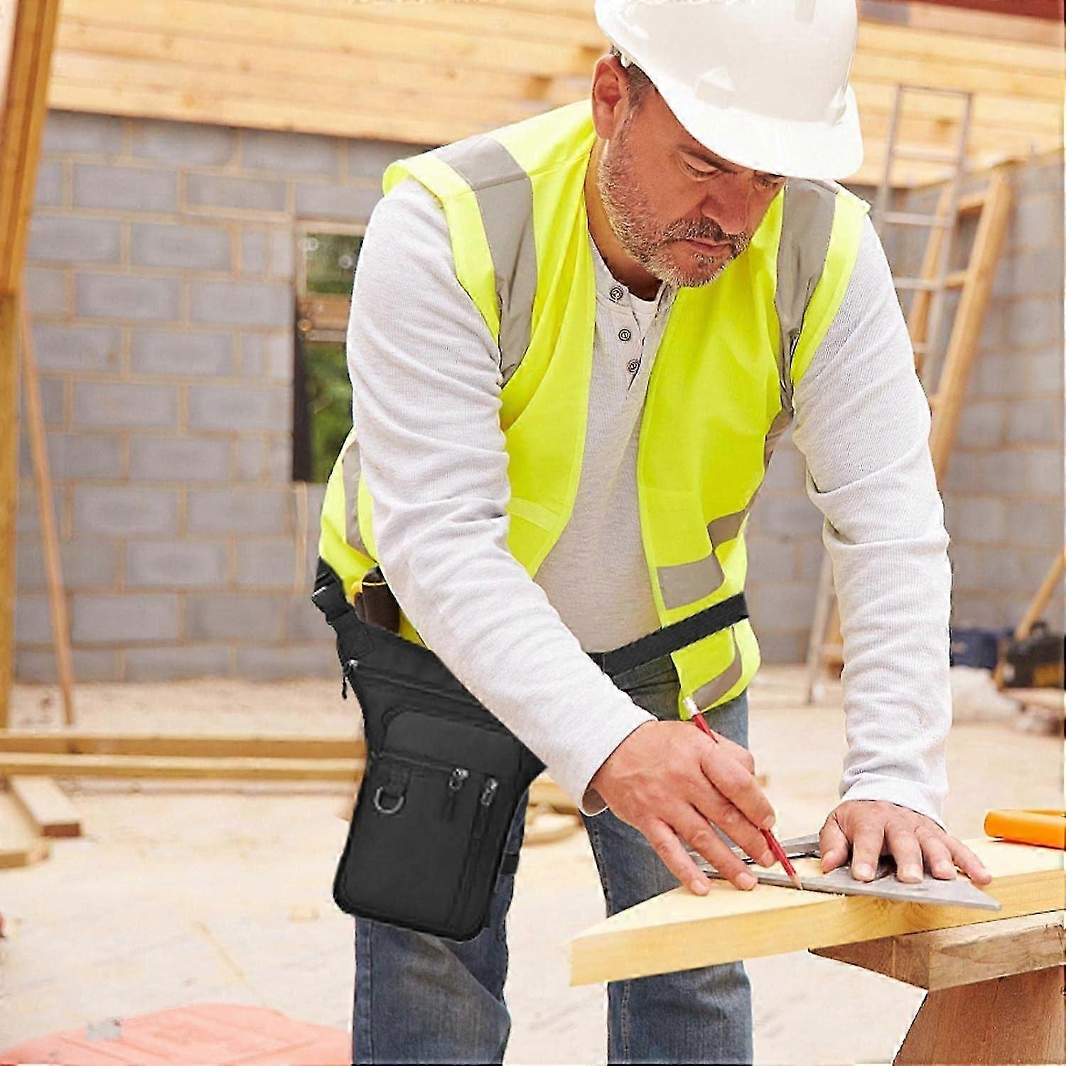 Leg Bag, Drop Leg Bag, Hiking Multi-Pocket Waist Fanny Pack, Thigh ...