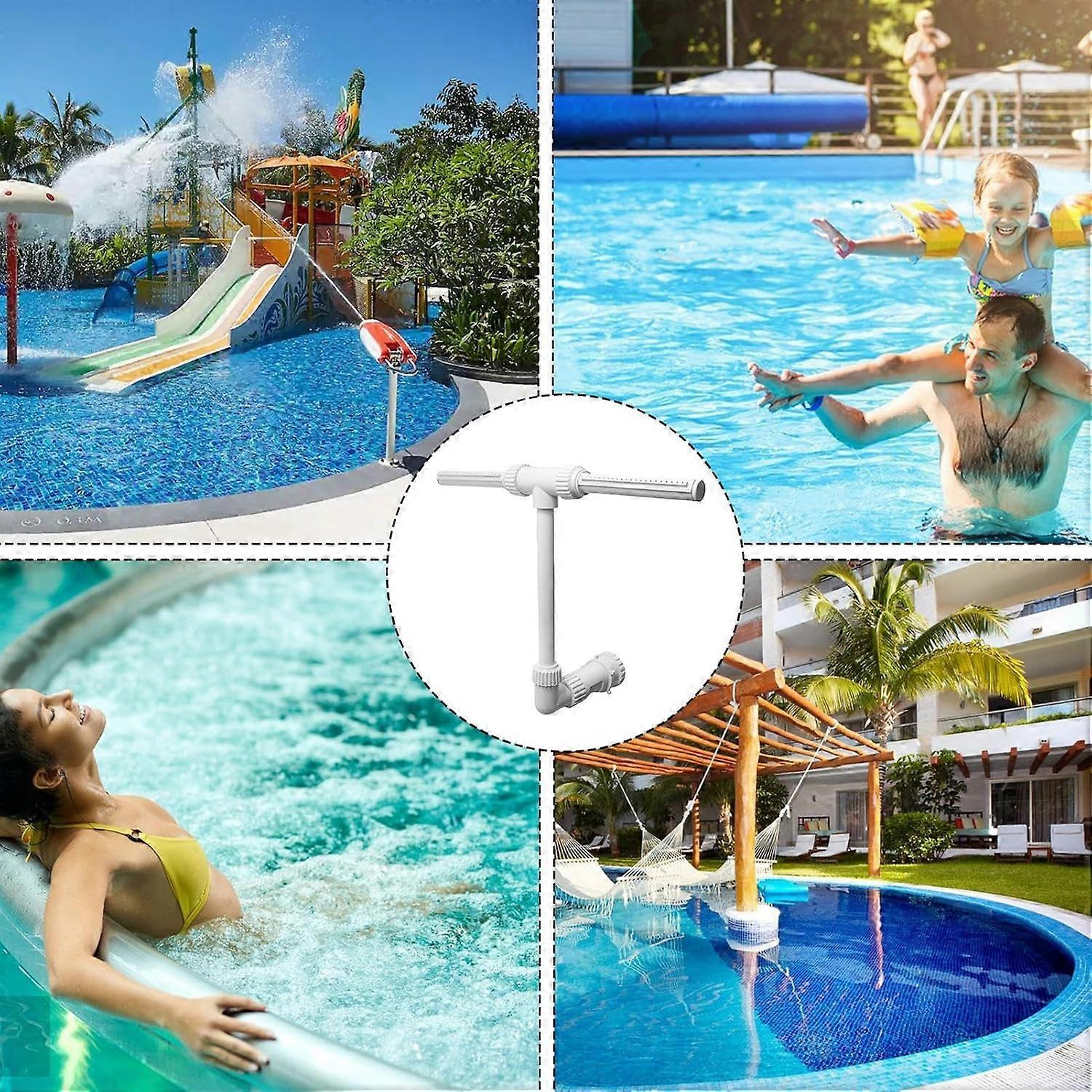 Pool Waterfall Fountain Economical And Efficient Double Spray Pool ...