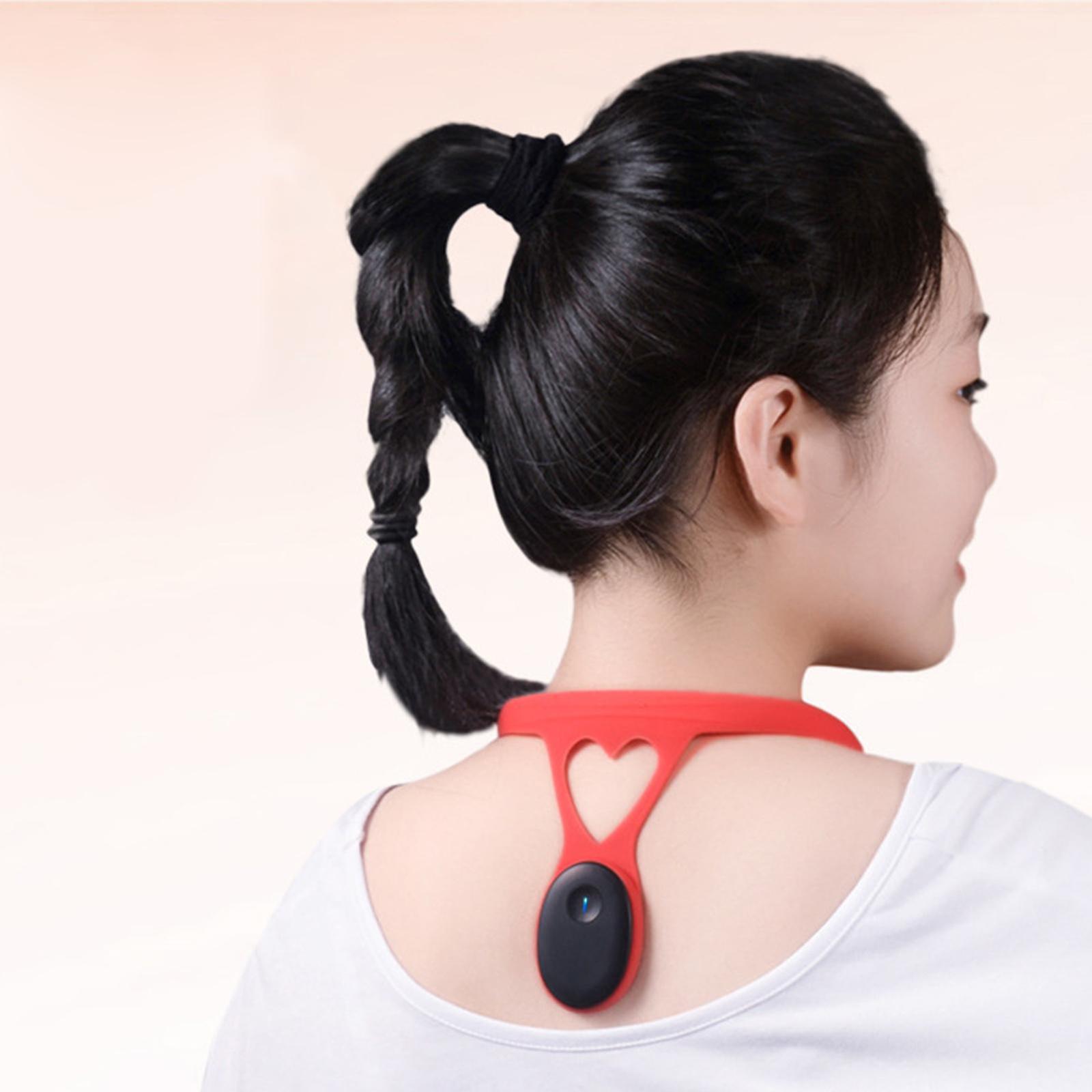 Smart Posture Corrector Reminder For Back Lumbar Posture Correction Red ...