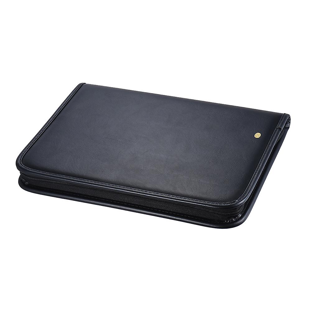 Business Zippered Portfolio Padfolio Folder Document Case Organizer ...