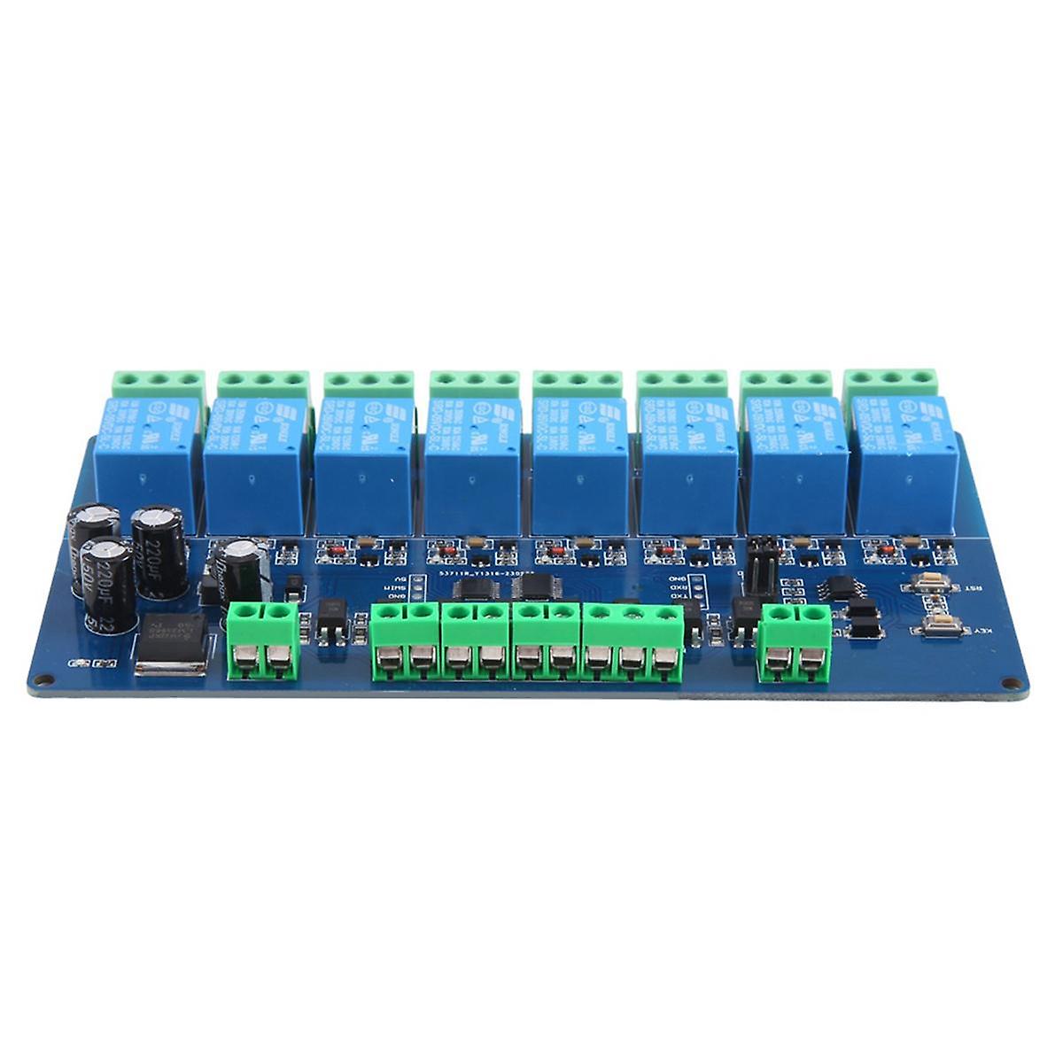 Modbus-Rtu 8 Channel Relay Module Modbus RTU 8 Switch Input RS485 Communication TTL | Fruugo NZ