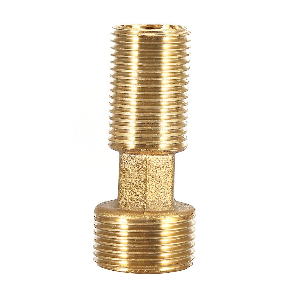 Hex Nipple 3/4 x 1/2 -Npt Brass Pipe Fitting Water Tube Connecting ...