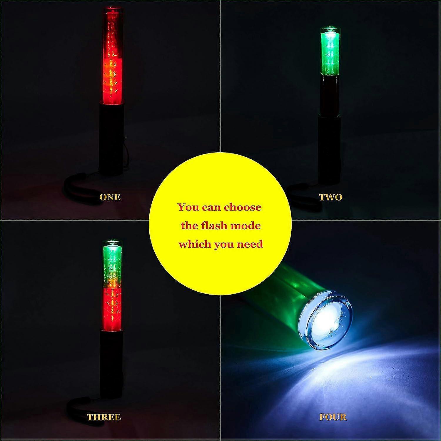 Traffic Control Light Stick Traffic Wand, Flashlight, Red/green, Three ...
