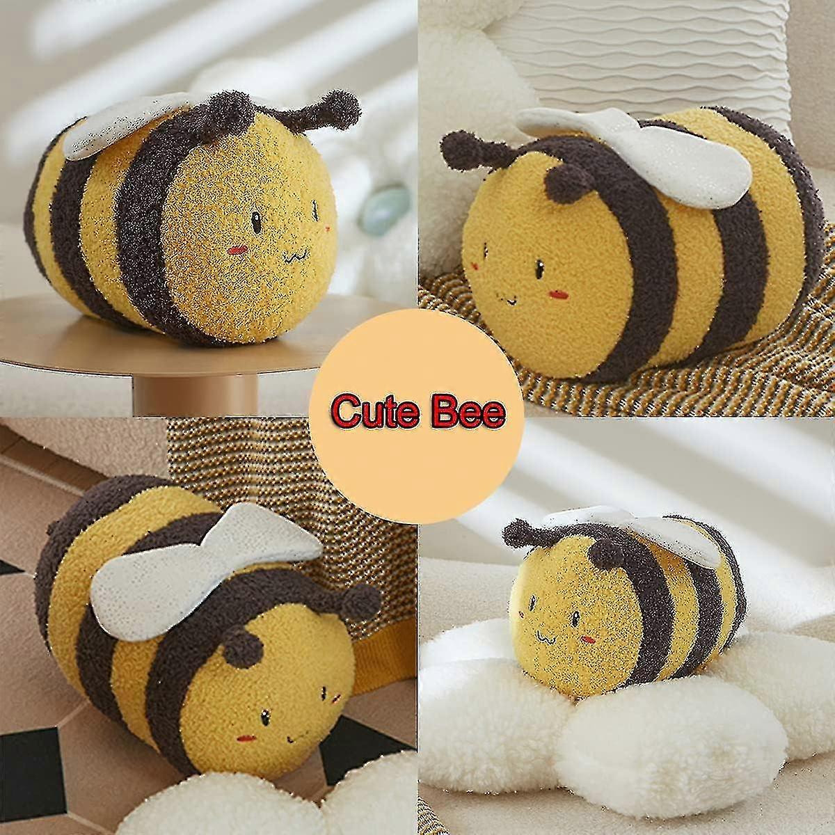 Super Soft Bee Plush Toy Stuffed Animal,11.8 Inch Bumble Bee Plushie ...