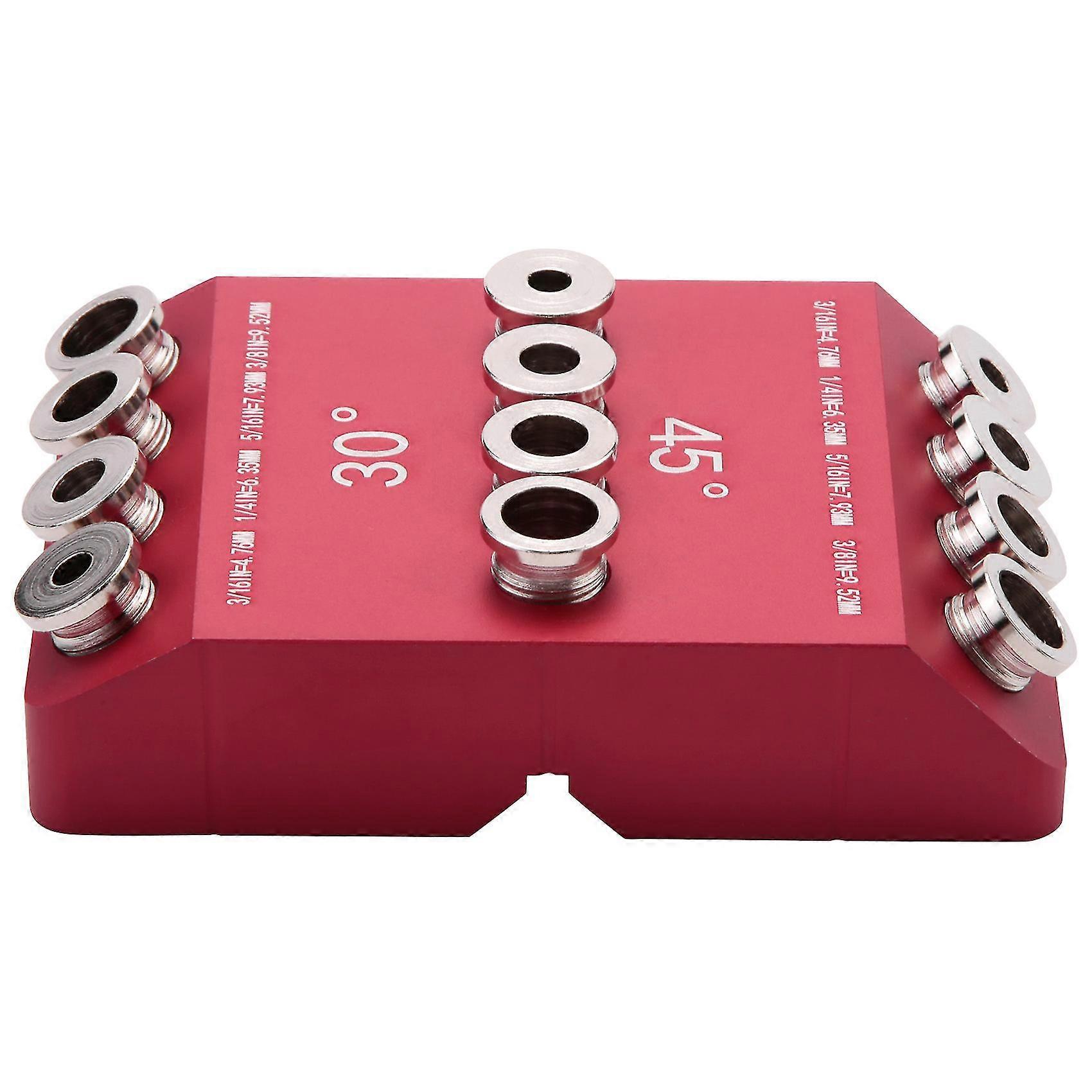 For 30/45/90 Degree Angle Drill Hole Guide Jig for Angled and Straight ...