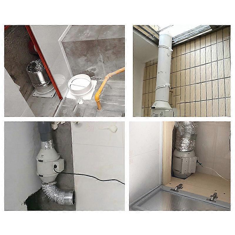 Draft Blocker Damper Ventilation Check Valve Draught Back Shutter for ...