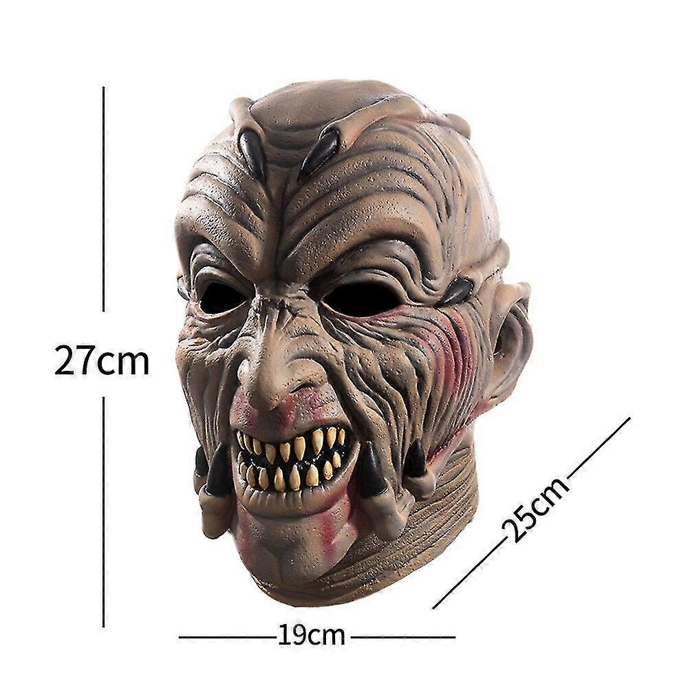 2022 Jeepers Creepers Vampire Demon Cosplay Latex Mask Horror Ugly ...