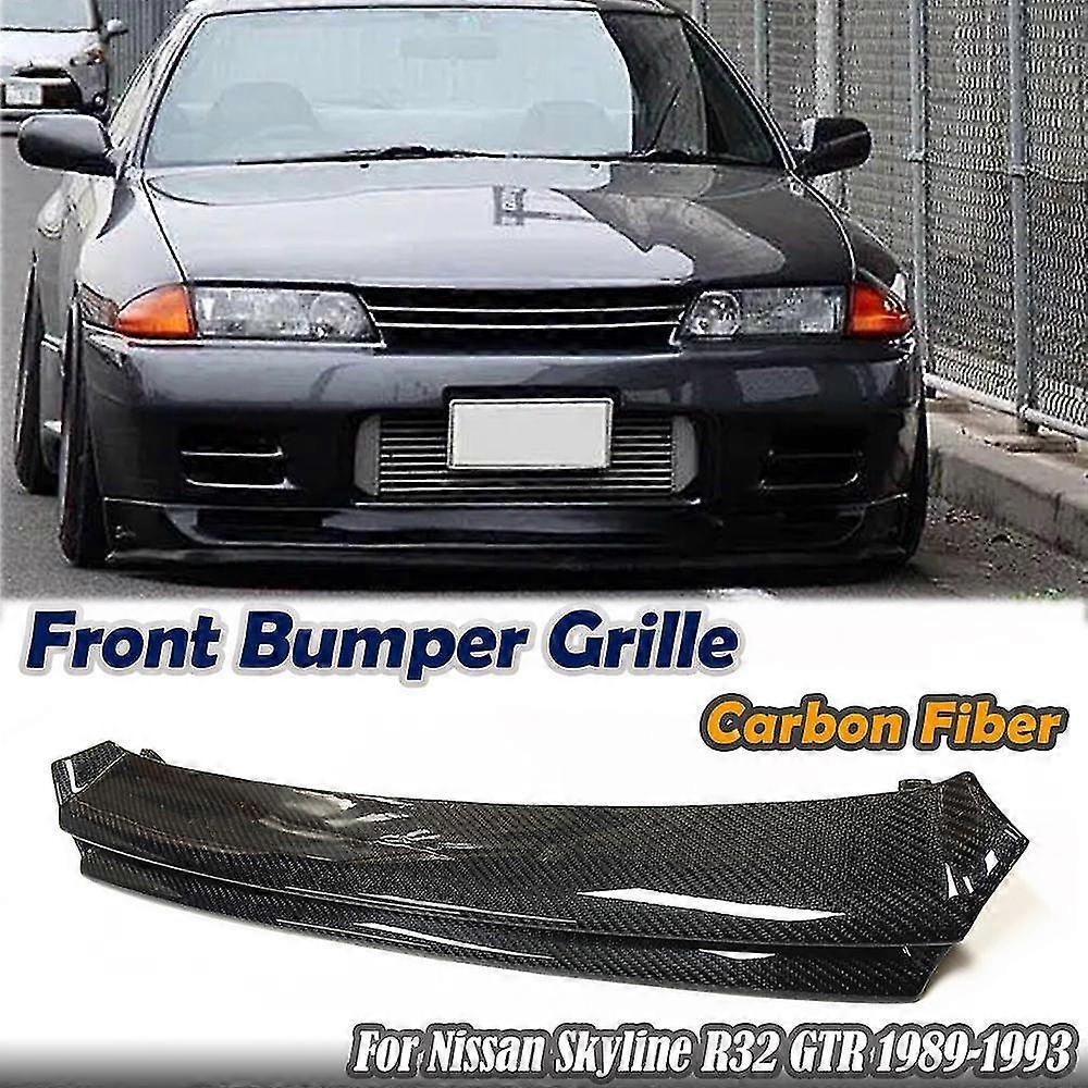 For Nissan Skyline R32 GTR 1989-1993 1992 Carbon Fiber Front Bumper ...