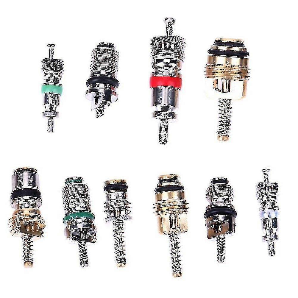 100pcs/box R134a Car A/c Core Valves Automotive Air Conditioning Kit ...