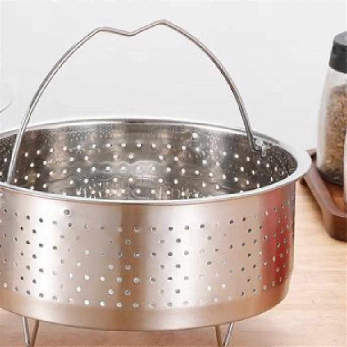 Stainless Steel Steamer Basket Rice Cooker Steamer for Instant Cooker ...