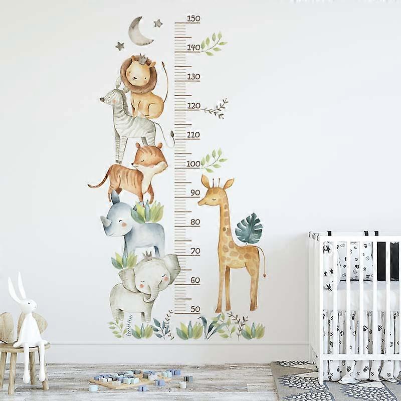 Height Chart for Kids Wall Stickers Children Growth Chart Height Ruler ...