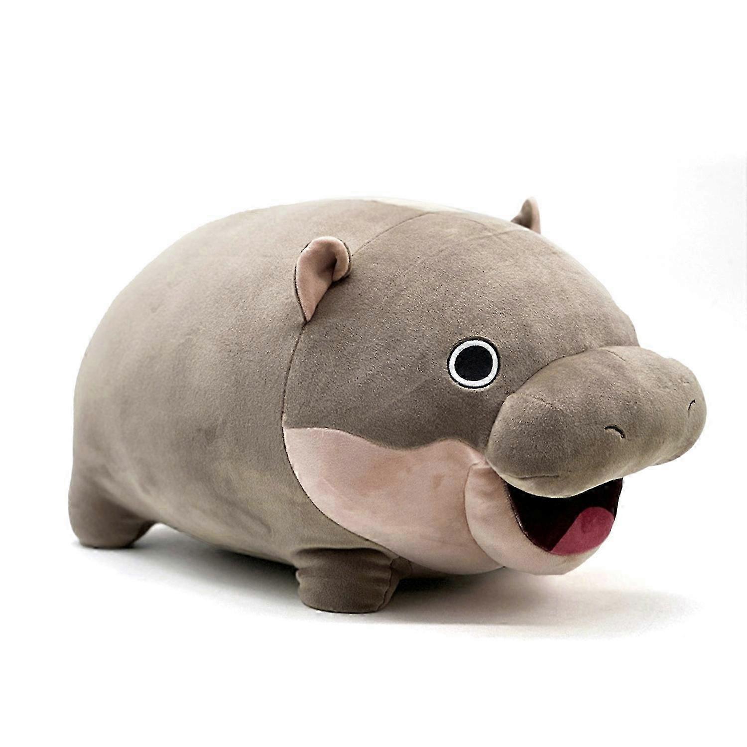 2024 Moo Deng Hippo Plush, Cute Pygmy Hippo Plushie Toy for Fans Gift ...
