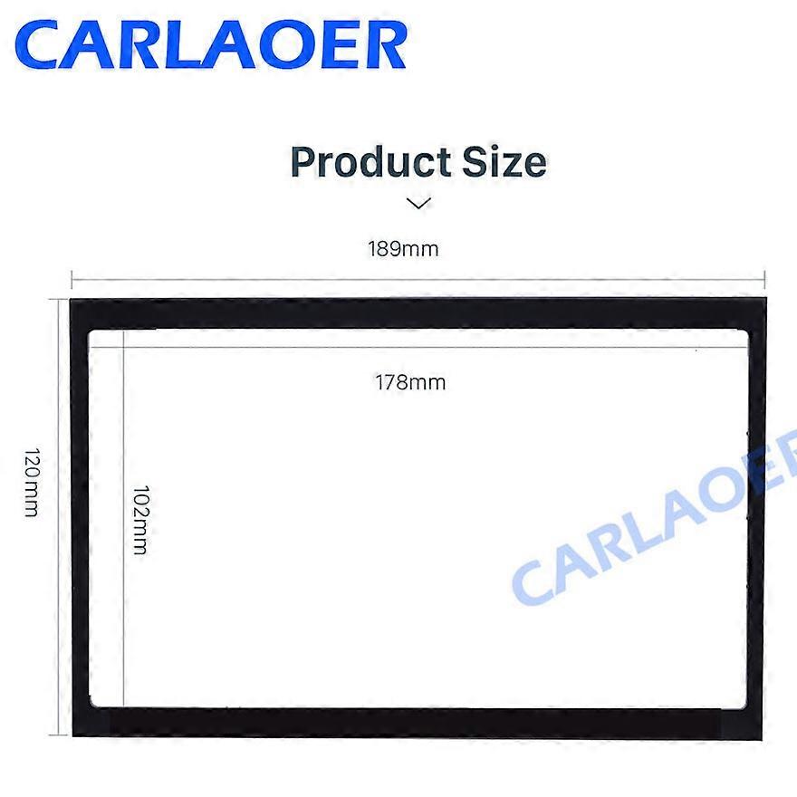 Car frame for Peugeot 307 2001-2008 audio conversion dashboard panel ...