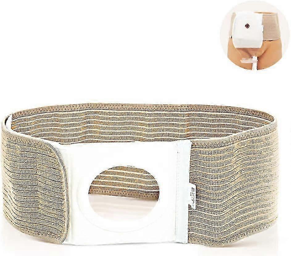 Abdominal Hernia Belt - Stoma Opening Binder Belt Ostomy Hernia Support ...