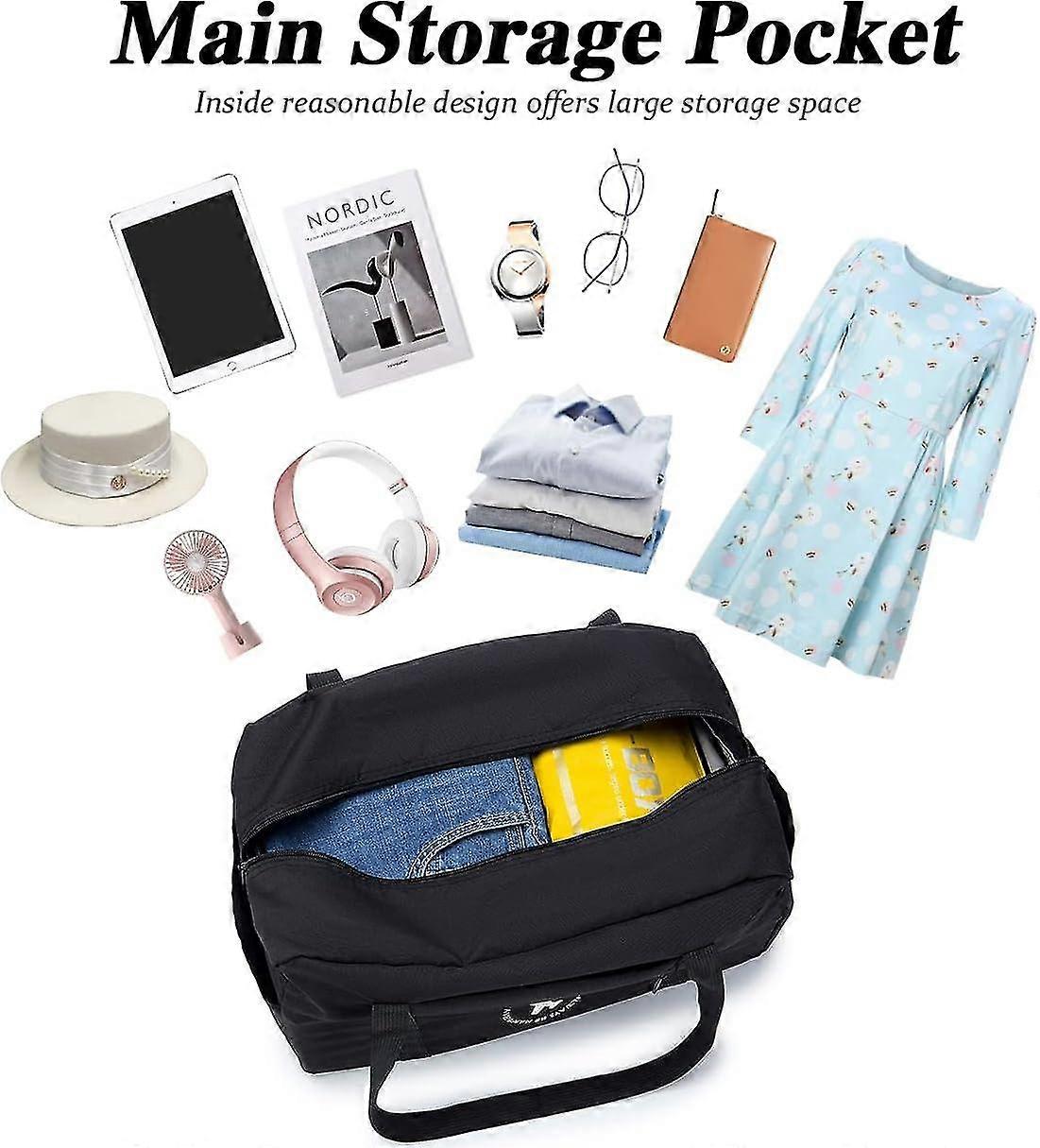 Cabin Bag 40x20x25 Cm For Ryanair Approved Size Foldable Hand Luggage ...