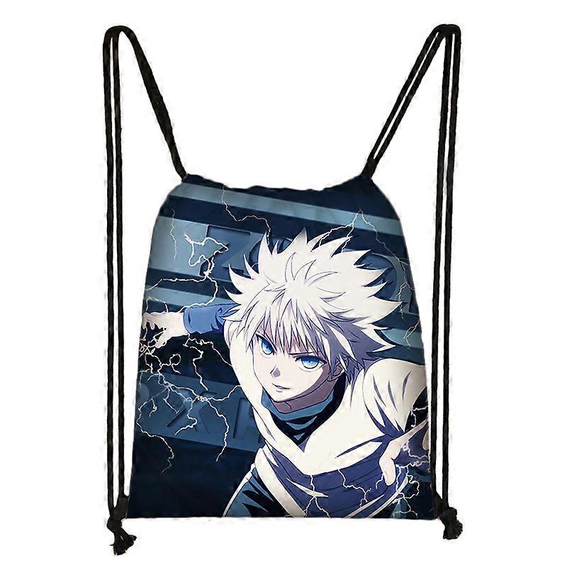 Anime HUNTERxHUNTER Backpack Hunter X Hunter Women Drawstring Bag HXH ...
