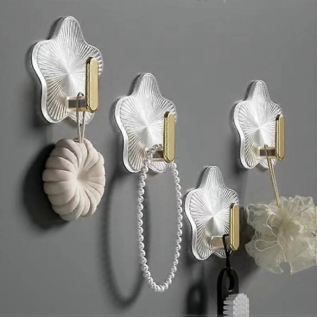 3 pcs Strong adhesive hooks Wall hook No piercing installed | Fruugo UK