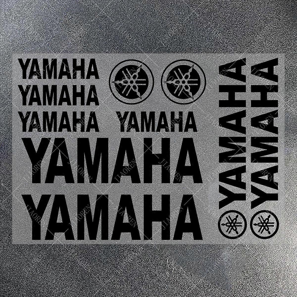 Vinyl Yamaha Vehicle Decals Logo Motorcycle Tank Waterproof Decal Kit ...