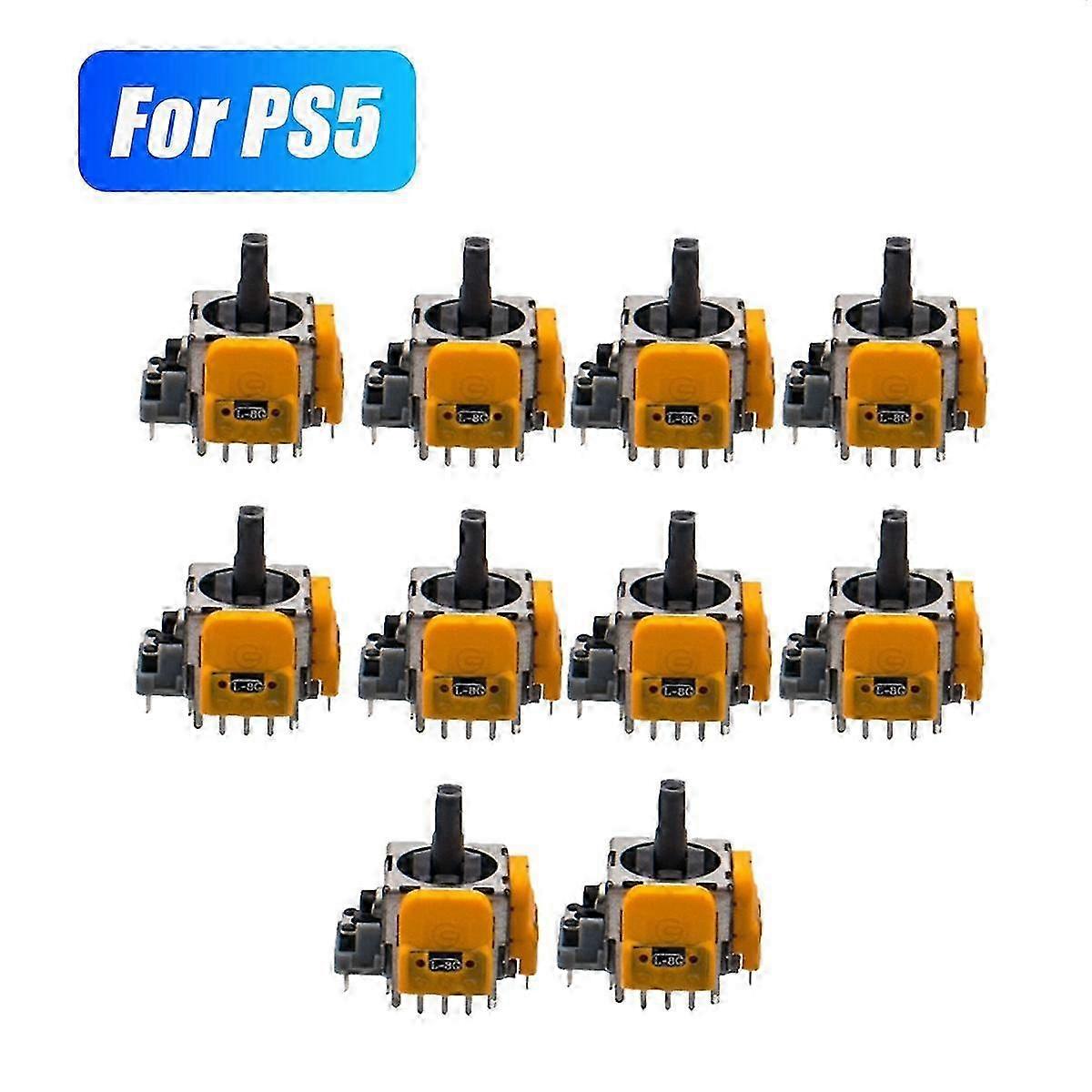 10PCS for PS5 Joysticks Hall Electromagnetic High Precision Adjustable ...