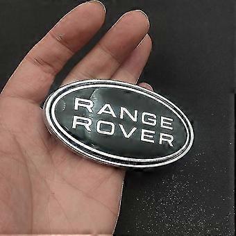 3d Abs Logo Range Rover Letters Emblem Sticker Car Front Hood Badge For ...