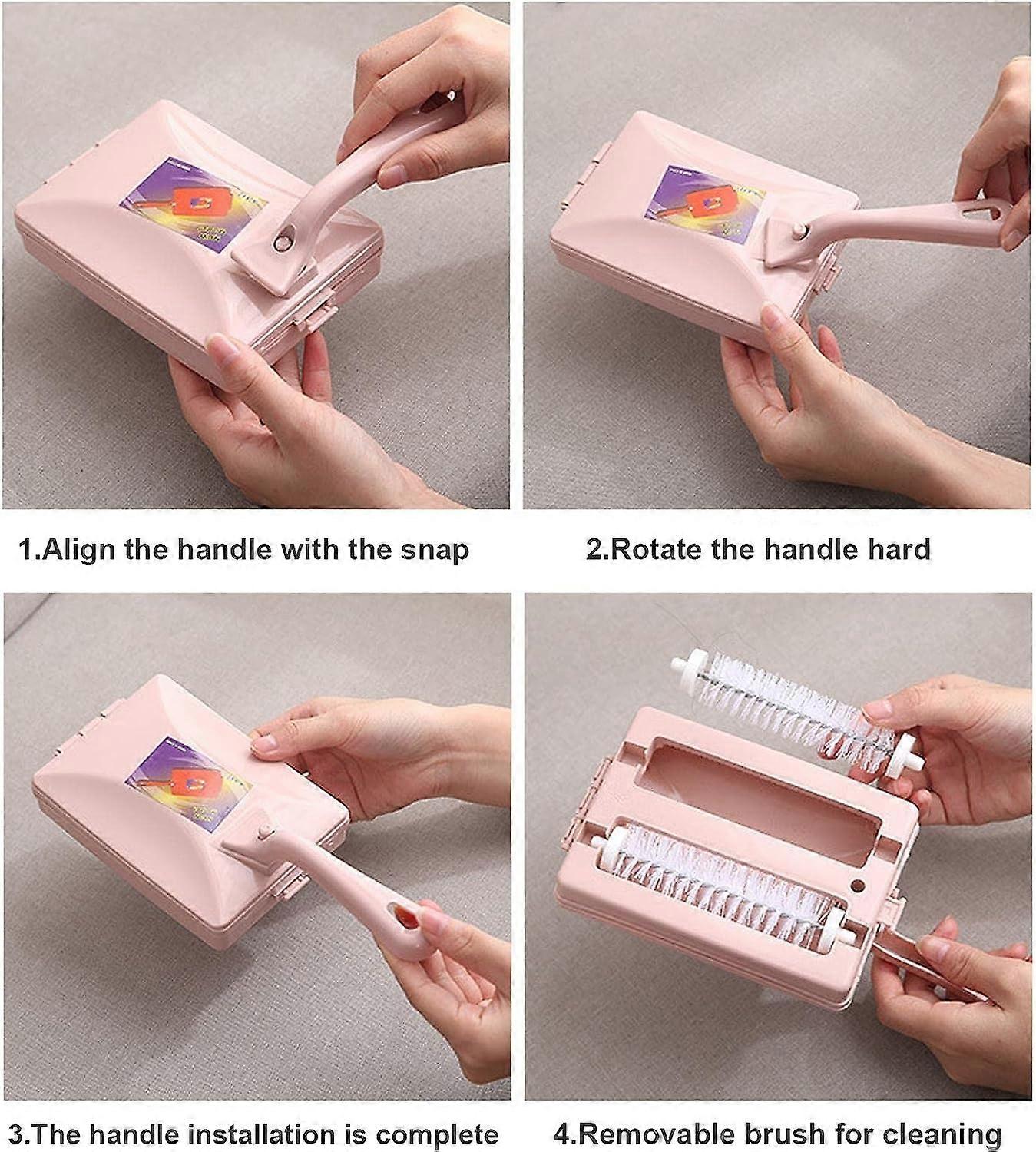 Carpet Sweeper Manual - Handheld Table Debris Cleaner Brush | Dual ...