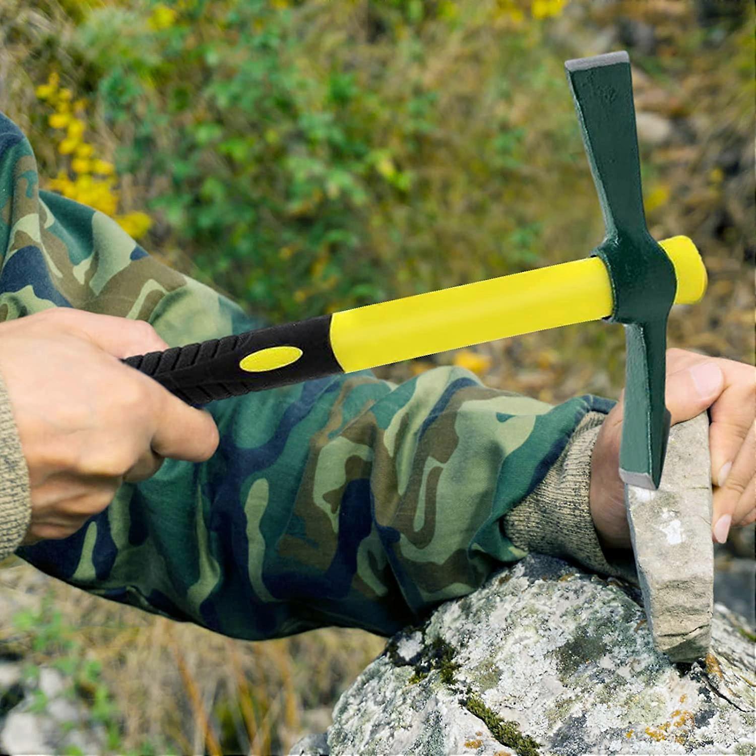 Mattock hoe Micro Pickaxe Ax Tool Gardening Weeding Mini Pickaxe Steel ...