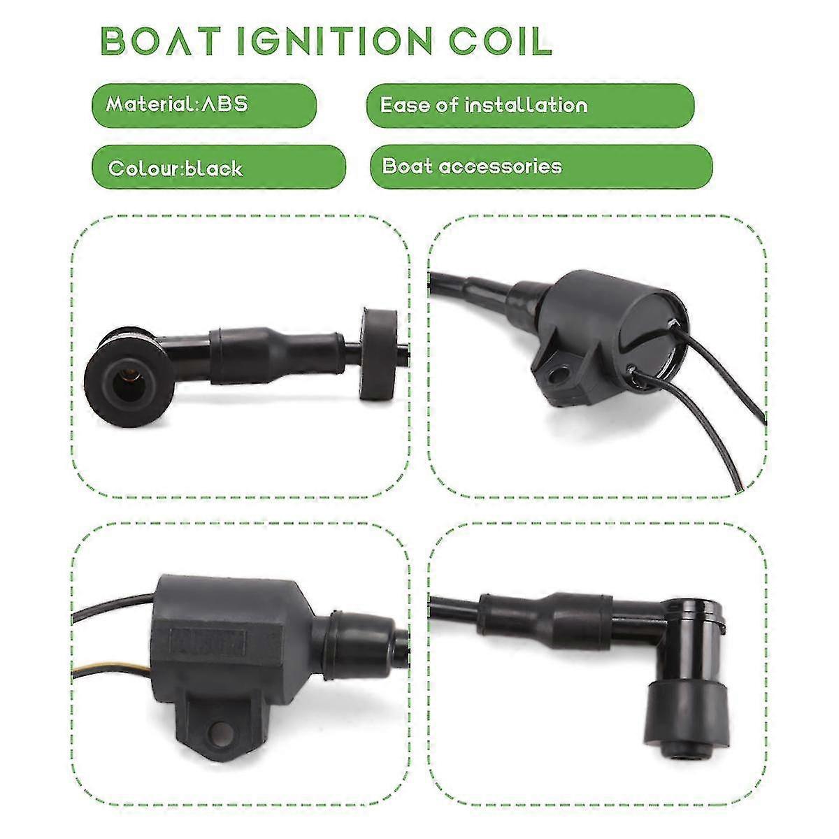 Boat Ignition Coil Assy for 40HP 50HP 2 Stroke 3 Cylinder Outboard ...