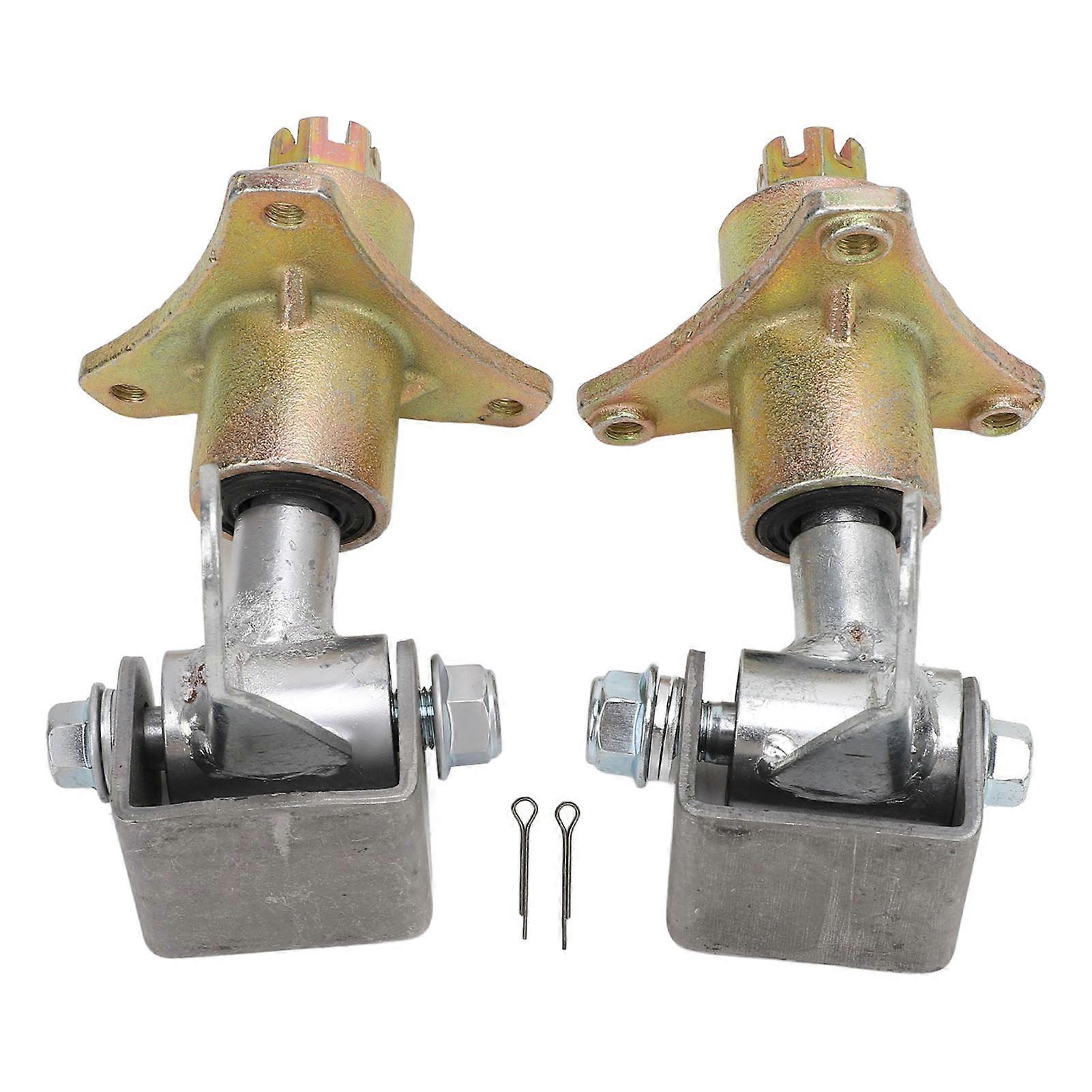 Front Wheel Hub Bearing Flange Steering Knuckle Spindle Metal Front ...