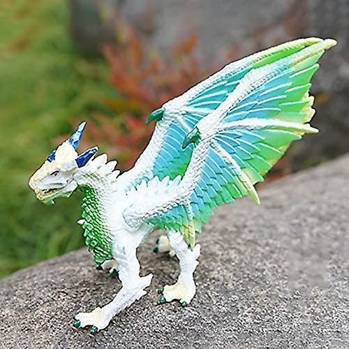 Dragon Figurine Magic Dragon Figurine Realistic Plastic Flying Dragon ...