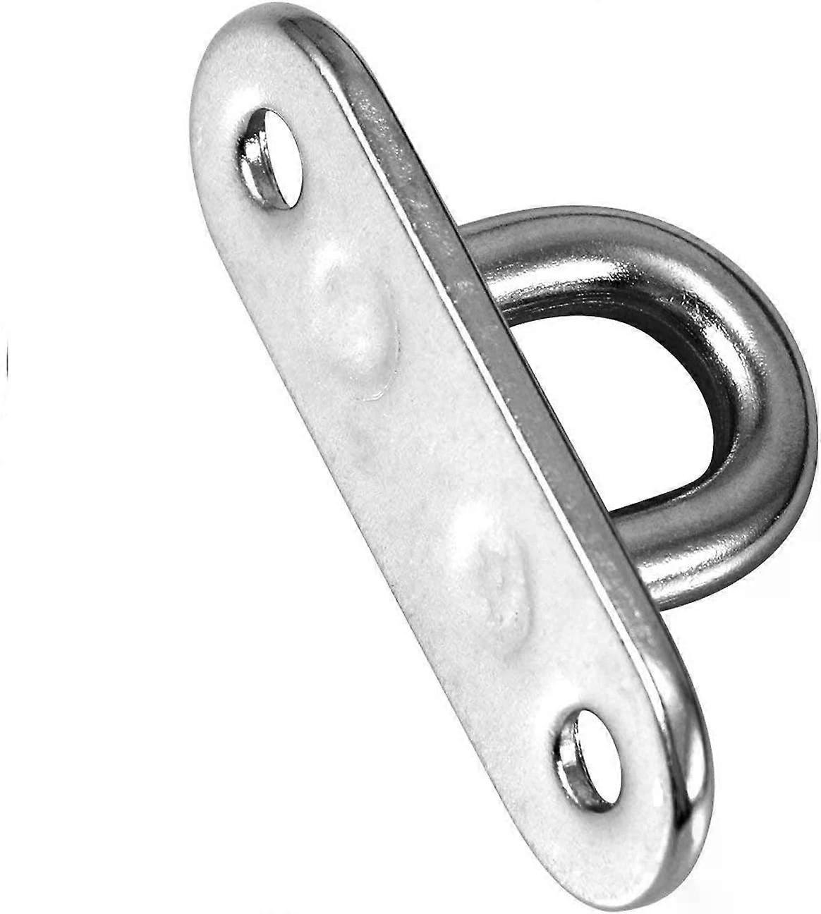 Ceiling Hooks Pad Eyes Plate, 4 Pcs 3.1 Inch 304 Stainless Steel Marine ...