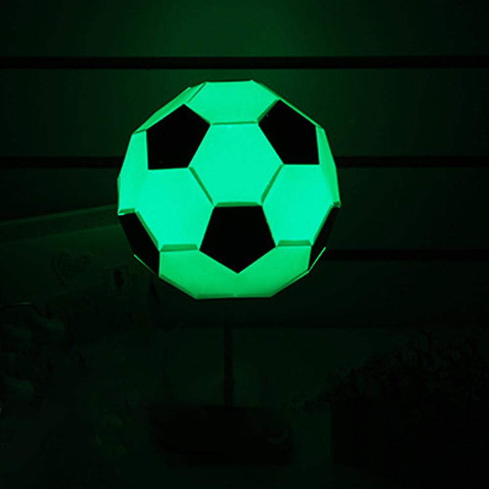 Football Table Lamp Infinite Dimmable USB Colorful LED Night Lights for ...