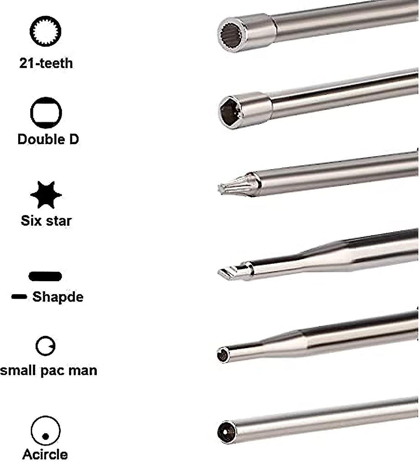 Set Of 12 Carburetor Adjustment Tools Chainsaw Adjustment Screwdriver ...