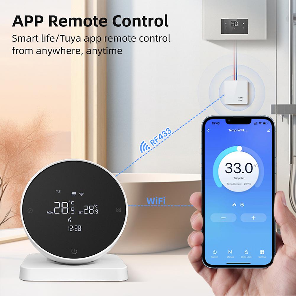 WiFi Wireless Thermostats Support APPs Remote Control Multi-Purpose ...