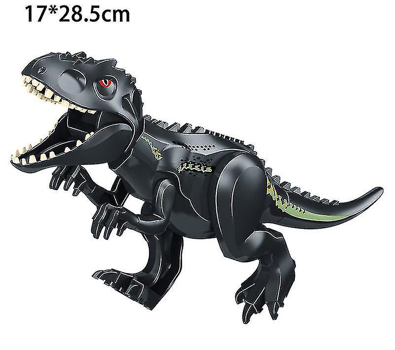 Jurassic Dinosaur Big Size Building Blocks T-rex Spinosaurus Pterosaur ...