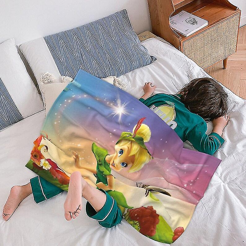Disney Tinker Bell Custom Name Blanket Baby Girl Boy Blankets Throw ...