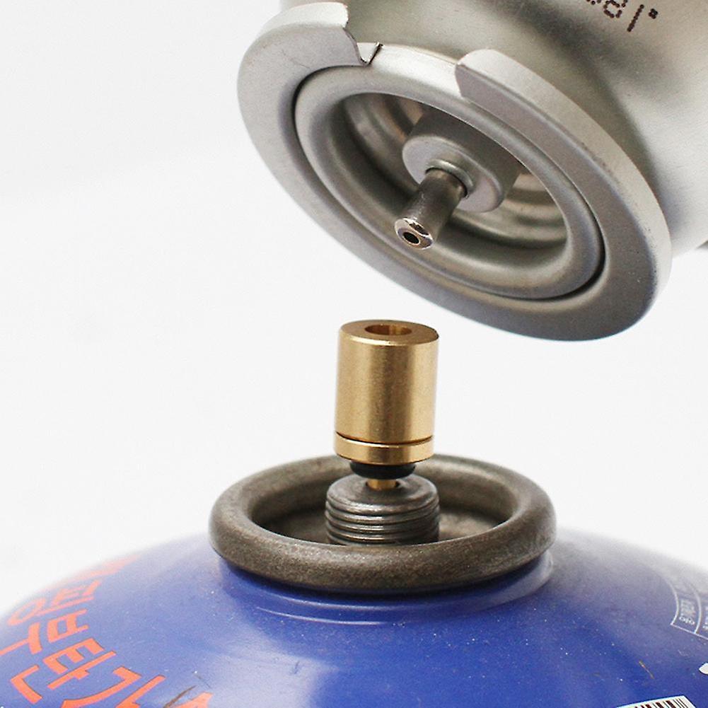 Camping BBQ Gas Refill Adapter Stove Canister Cylinder Butane Tank ...