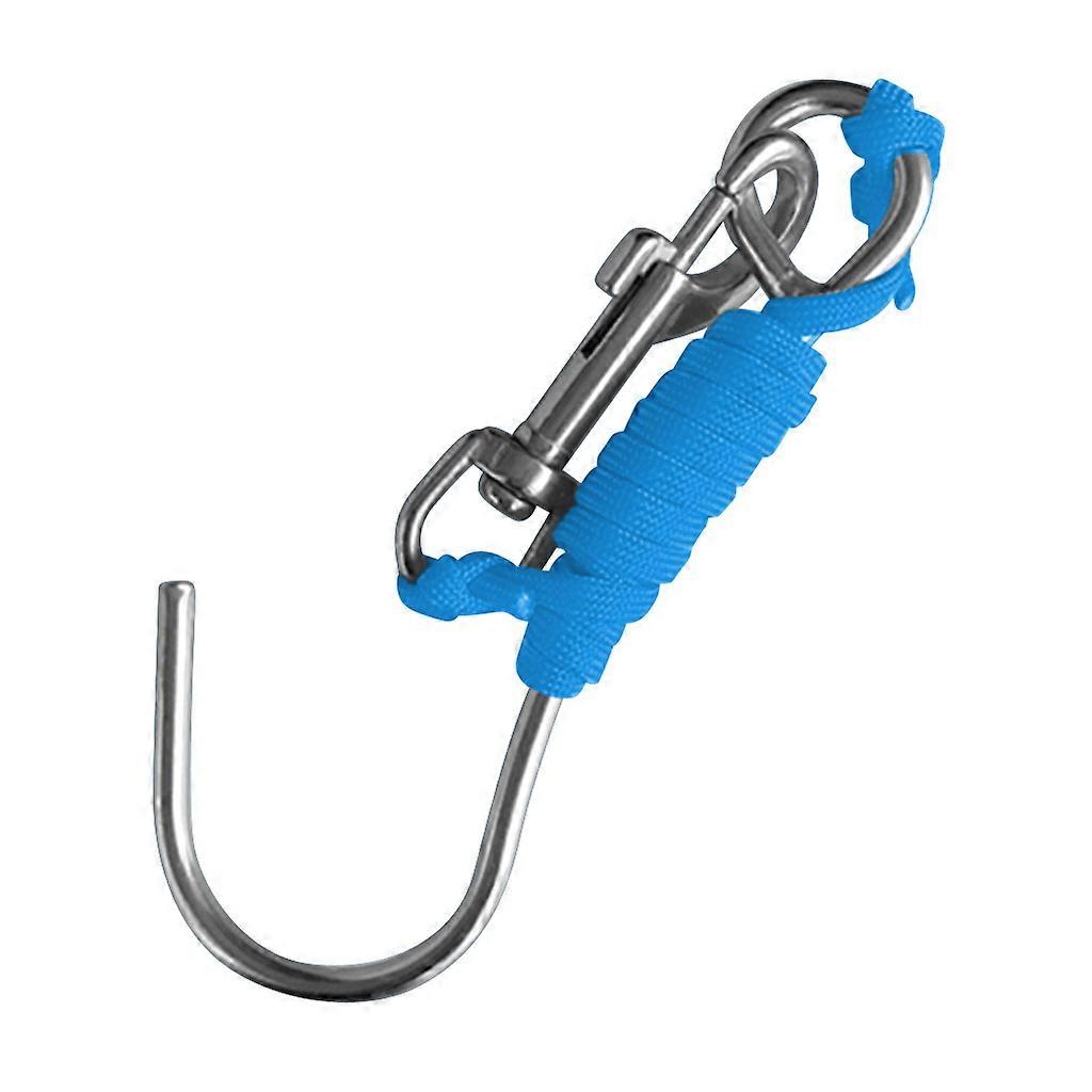 Scuba Diving Reef Drift Hook Stainless Steel Single Hook With Line And ...