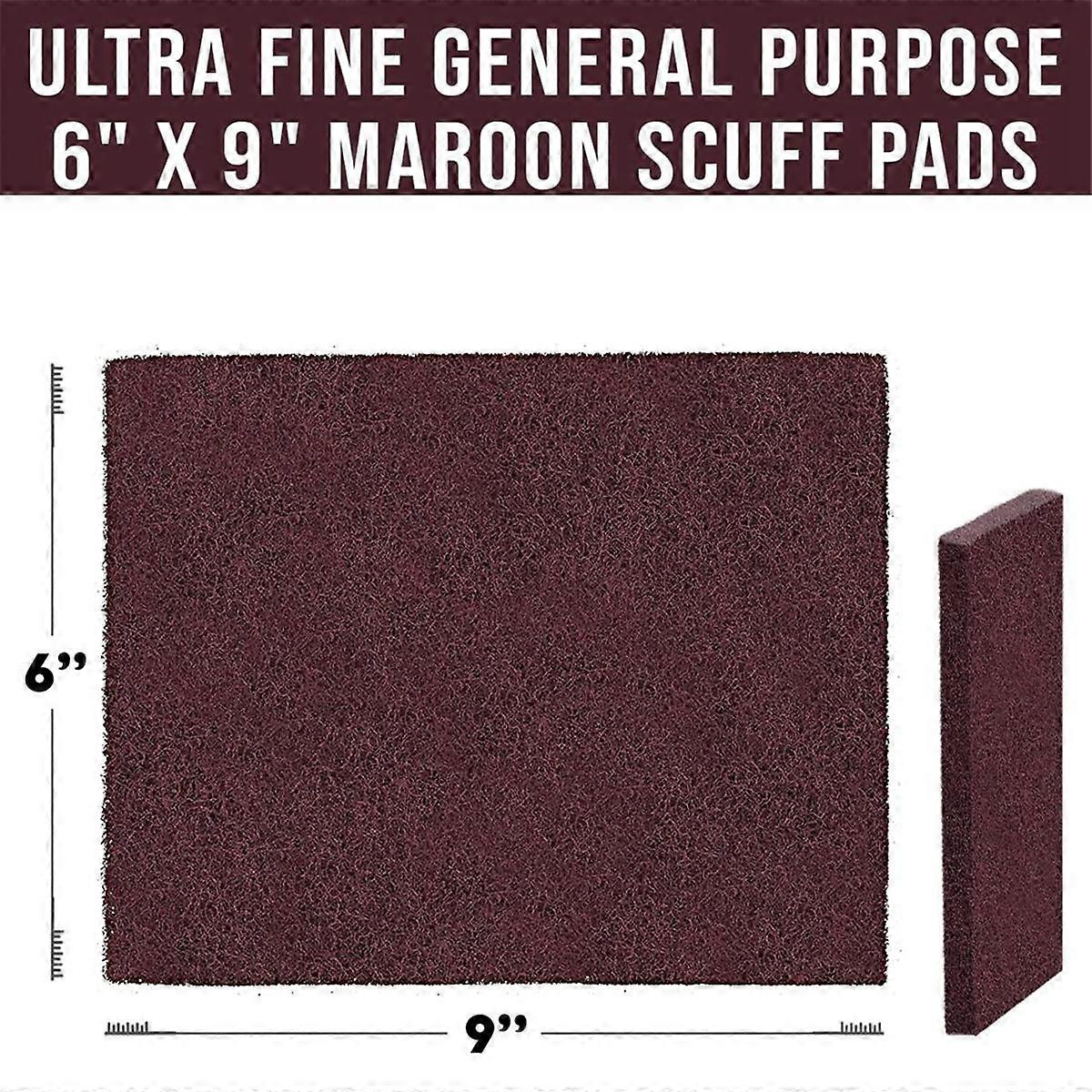 Scuff Pads 6 Inch X 9 Inch, Scuffing, Scouring, Paint Primer Prep ...